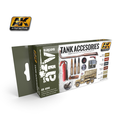 AK-Interactive AK 4000 Tank Accessories Set