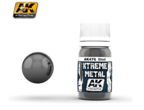 AK-Interactive AK476 Xtreme Metal Steel