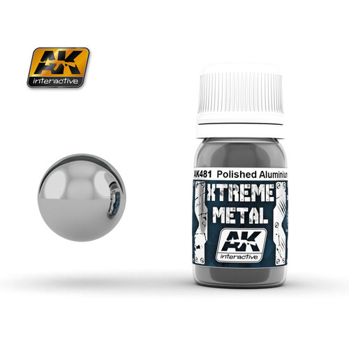AK-Interactive AK481 Xtreme Metal Polished Aluminium