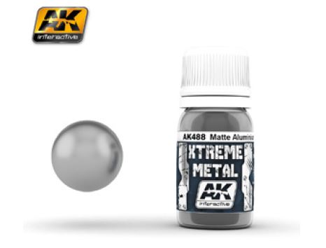 AK-Interactive AK488 Xtreme Metal Matt Aluminium