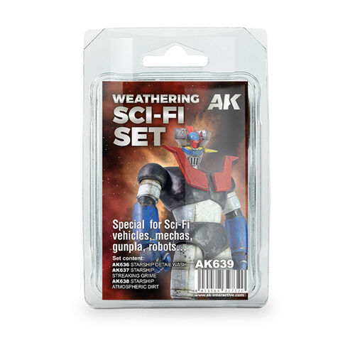 AK-Interactive 639 Weathering Sci-Fi Set