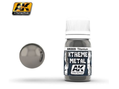 AK-Interactive AK669 Xtreme Metal Titanium