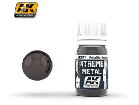 AK-Interactive AK671 Xtreme Metal Smoke Metallic