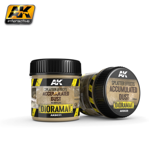 AK-Interactive AK8031 Splatter Effects Accumulated Dust