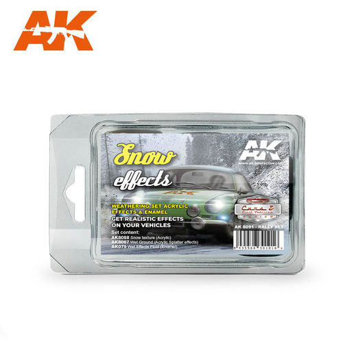 AK-Interactive 8091 Snow Effects Rally [Set]