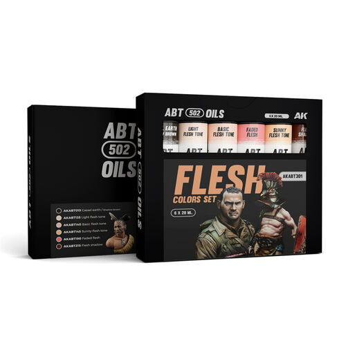AK-Interactive AKABT301 Flesh Colors Set