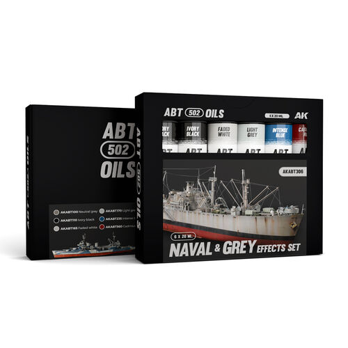 AK-Interactive AKABT306 Naval And Grey Effects Set