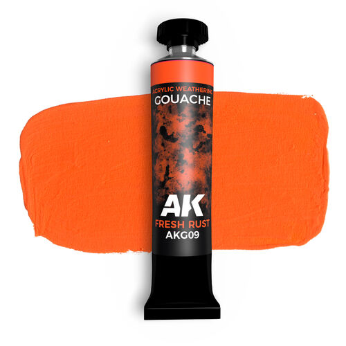 AK-Interactive AKG09 AK Gouache - Fresh Rust
