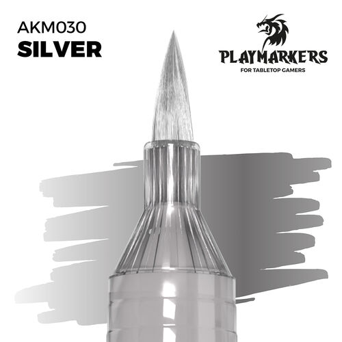 AK-Interactive AK M030 Silver – Playmarker