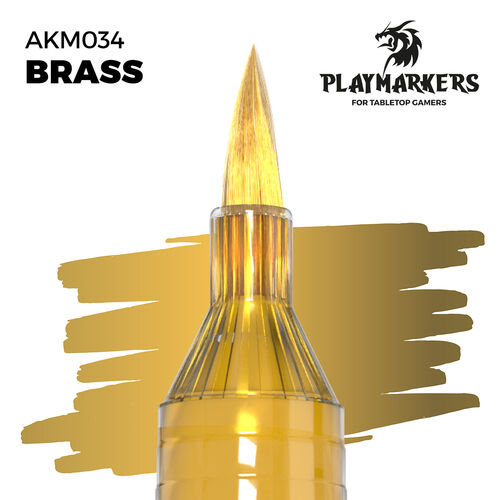 AK-Interactive AK M034 Brass – Playmarker