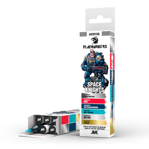 AK-Interactive AK M106 Space Knights – Playmarker Set