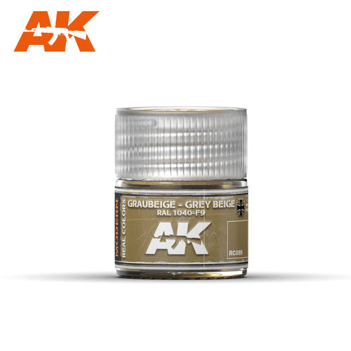 AK-Interactive RC089 Graubeige - Grey Beige RAL 1040-F9