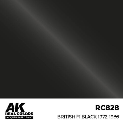AK-Interactive RC828 British F1 Black 1972-1986