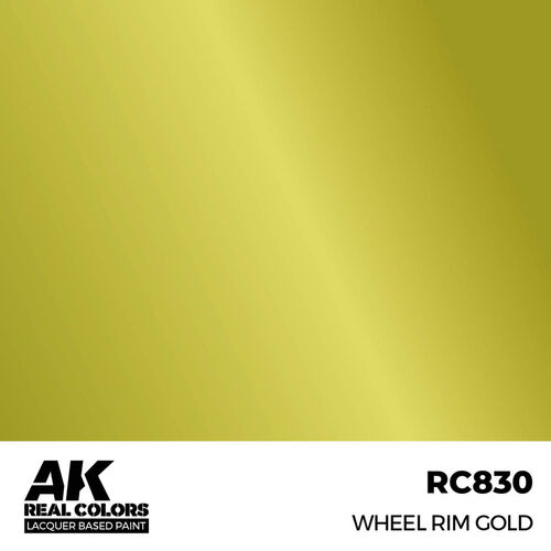 AK-Interactive RC830 Wheel Rim Gold