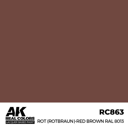 AK-Interactive RC863 Rot (Rotbraun)-Red Brown RAL 8013