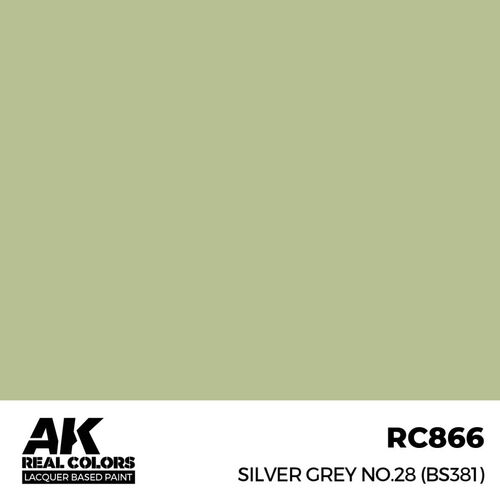 AK-Interactive RC866 Silver Grey No.28 (BS381)