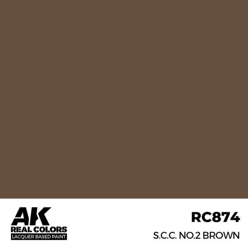 AK-Interactive RC874 S.C.C. No.2 Brown