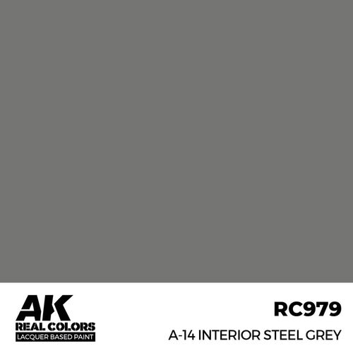 AK-Interactive RC979 A-14 Interior Steel Grey
