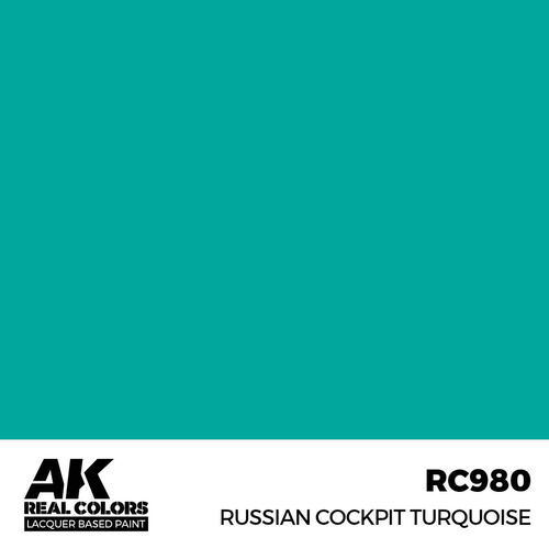 AK-Interactive RC980 Russian Cockpit Torquoise