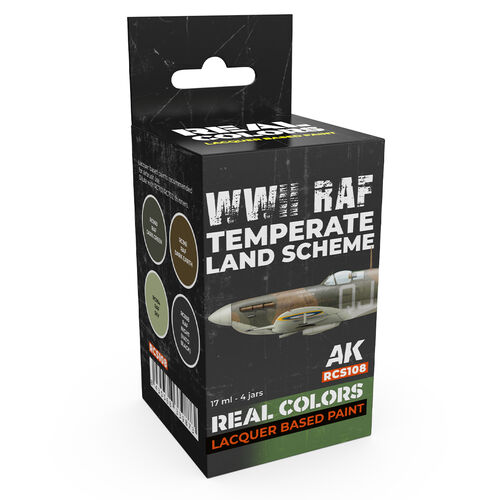 AK-Interactive RCS108 RAF WWII Temperate Land Scheme Set