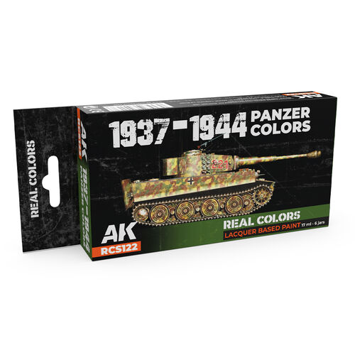 AK-Interactive RCS122 1937-1944 Panzer Colors Set