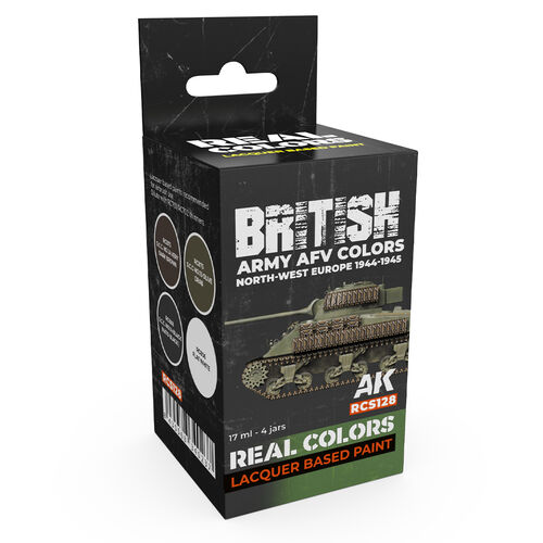 AK-Interactive RCS128 British Army AFV Colors Set