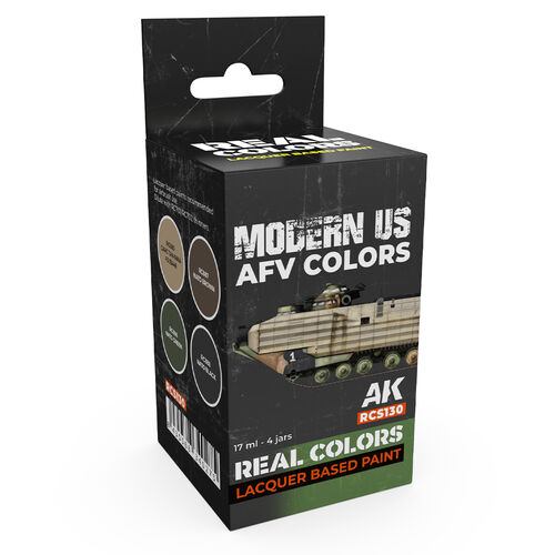 AK-Interactive RCS130 Modern US AFV Colors Set