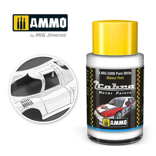 AMM-0300 A.MIG-0300 Cobra Motor Pure White