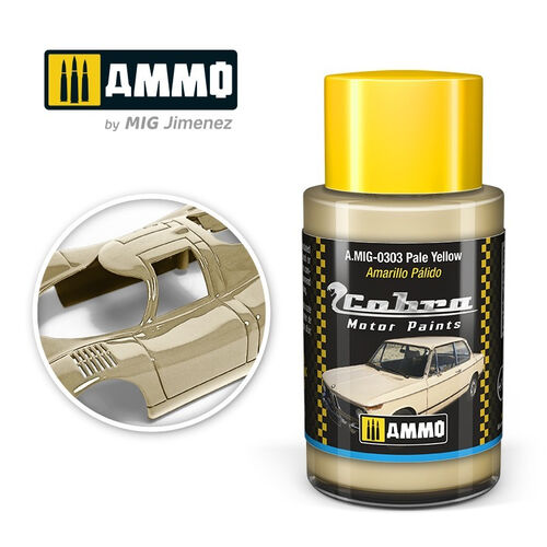 AMM-0303 A.MIG-0303 Cobra Motor Pale Yellow