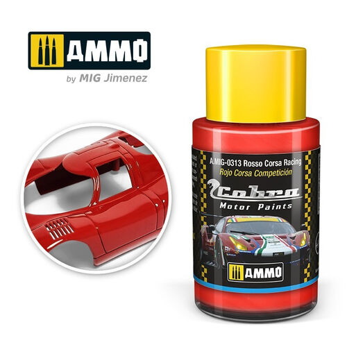 AMM-0313 A.MIG-0313 Cobra Motor Rosso Corsa Racing