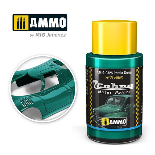 AMM-0325 A.MIG-0325 Cobra Motor Phtalo Green