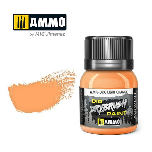 AMMO of Mig Jimenez A.MIG 0638 Light Orange