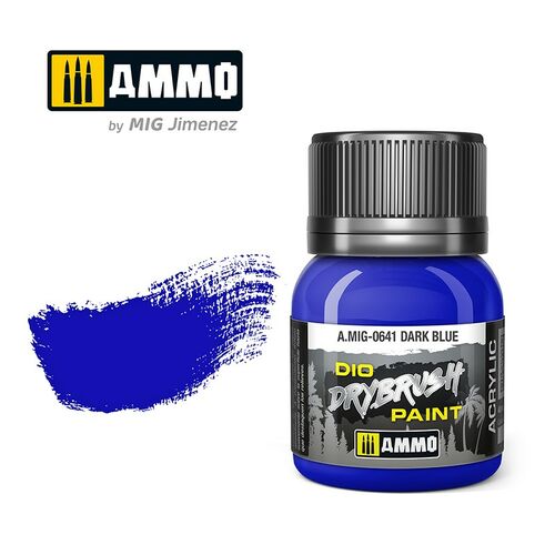 AMMO of Mig Jimenez A.MIG 0641 Dark Blue