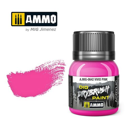 AMMO of Mig Jimenez A.MIG 0642 Vivid Pink