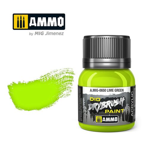 AMMO of Mig Jimenez A.MIG 0650 Lime Green