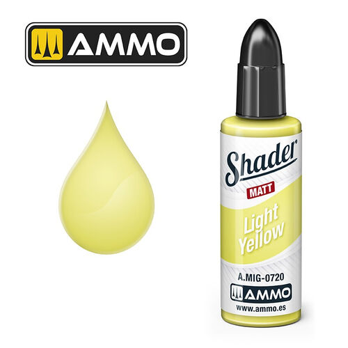 AMMO of Mig Jimenez A.MIG 0720 Light Yellow Shader Matt