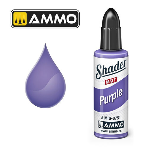 AMMO of Mig Jimenez A.MIG 0751 Purple Shader Matt