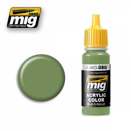 AMMO of Mig Jimenez A.MIG 080 Bright Green