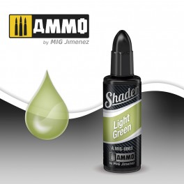 AMMO of Mig Jimenez A.MIG 0863 Light Green Shader