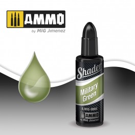 AMMO of Mig Jimenez A.MIG 0865 Military Green Shader