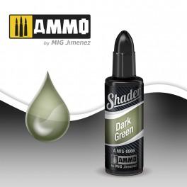 AMMO of Mig Jimenez A.MIG 0866 Dark Green Shader