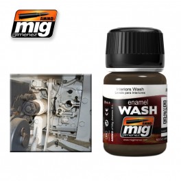 AMMO of Mig Jimenez A.MIG 1003 Interiors Wash