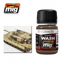 AMMO of Mig Jimenez A.MIG 1007 US Modern Vehicles Wash