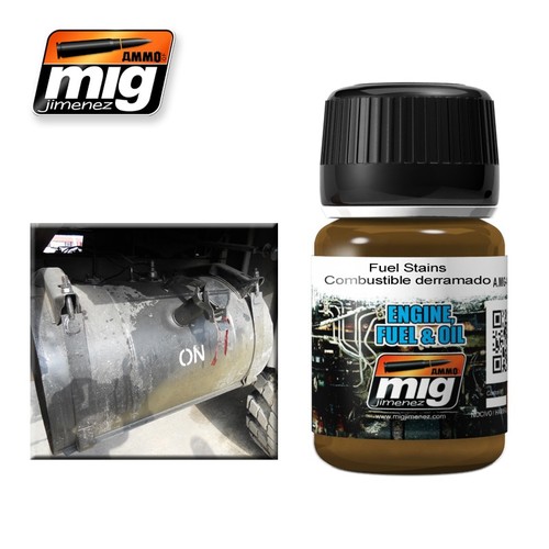 AMMO of Mig Jimenez A.MIG 1409 Fuel Stains