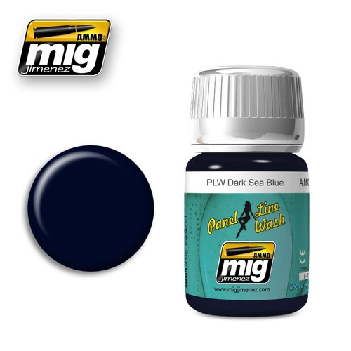 AMMO of Mig Jimenez A.MIG 1603 PLW Dark Sea Blue