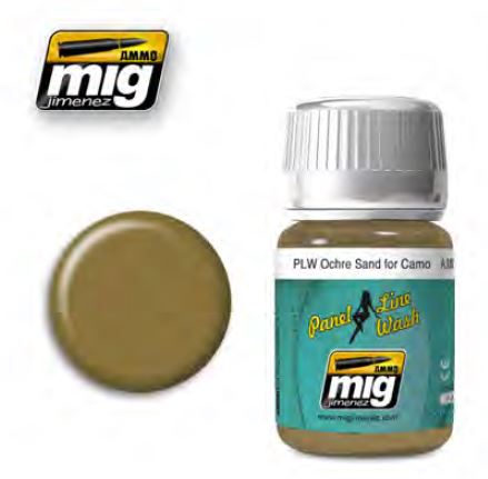 AMMO of Mig Jimenez A.MIG 1622 Plw Ochre For Sand Camo