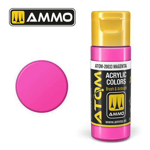 AMMO of Mig Jimenez ATOM-20033 ATOM COLOR Magenta