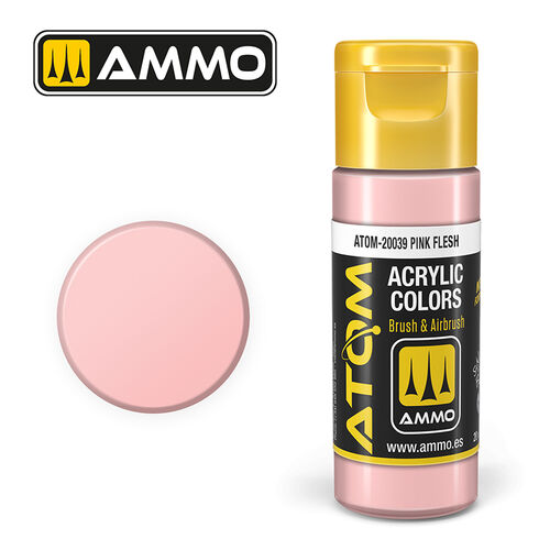 AMMO of Mig Jimenez ATOM-20039 ATOM COLOR Pink Flesh