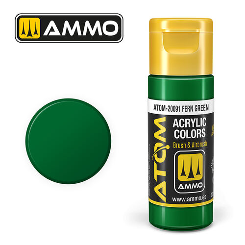 AMMO of Mig Jimenez ATOM-20091 ATOM COLOR Fern Green