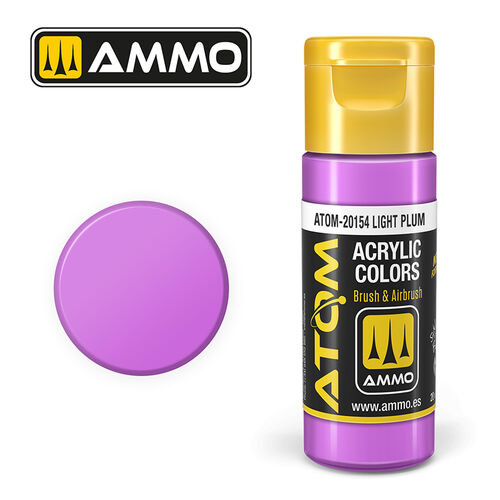 AMMO of Mig Jimenez ATOM-20154 ATOM COLOR Light Plum